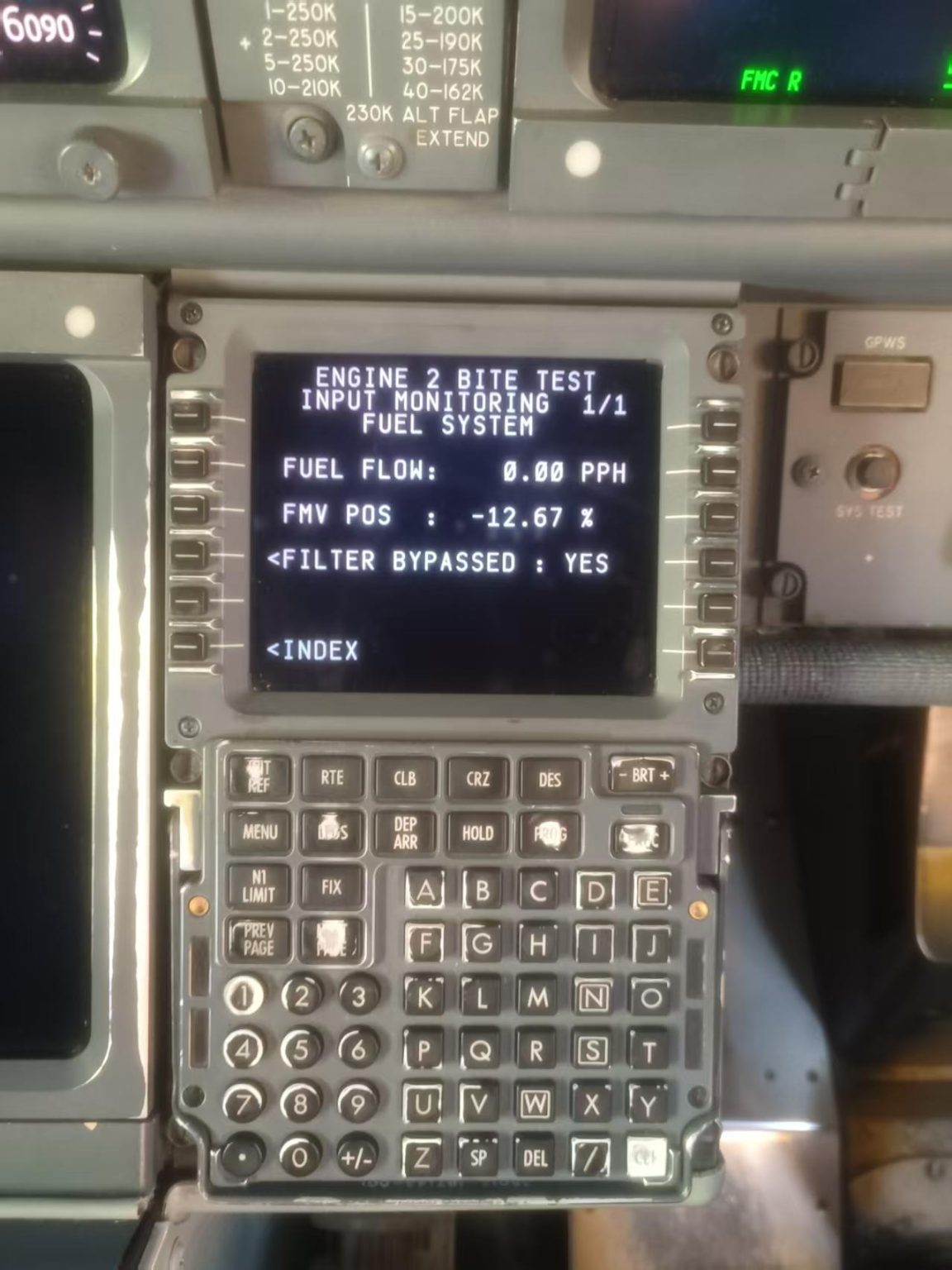 R FUEL FILTER BYPASS – 737 playbook